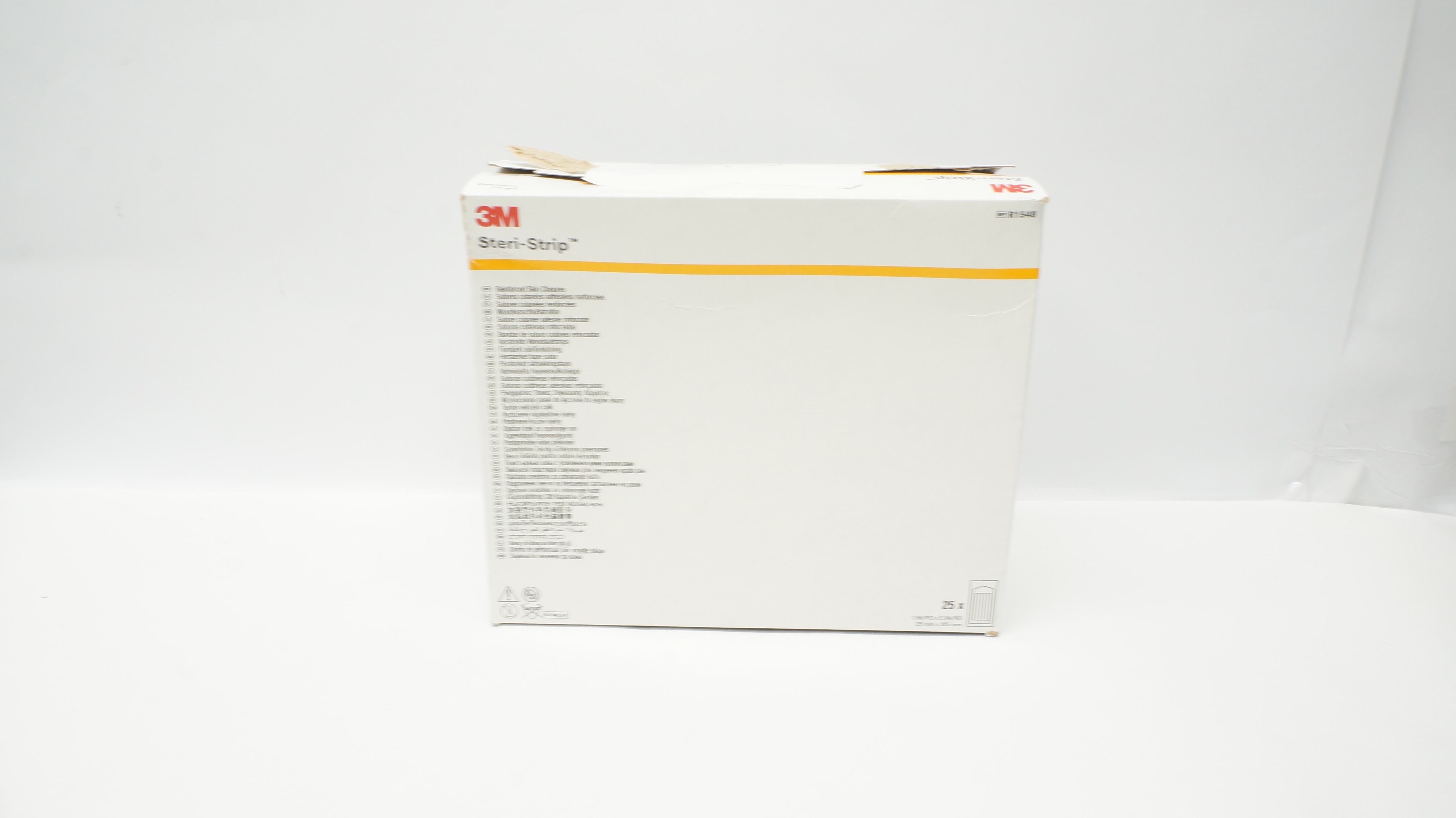 3M R1548 Steri-Strip Reinforced Skin Closures 1inch x 5inch - Box of 24