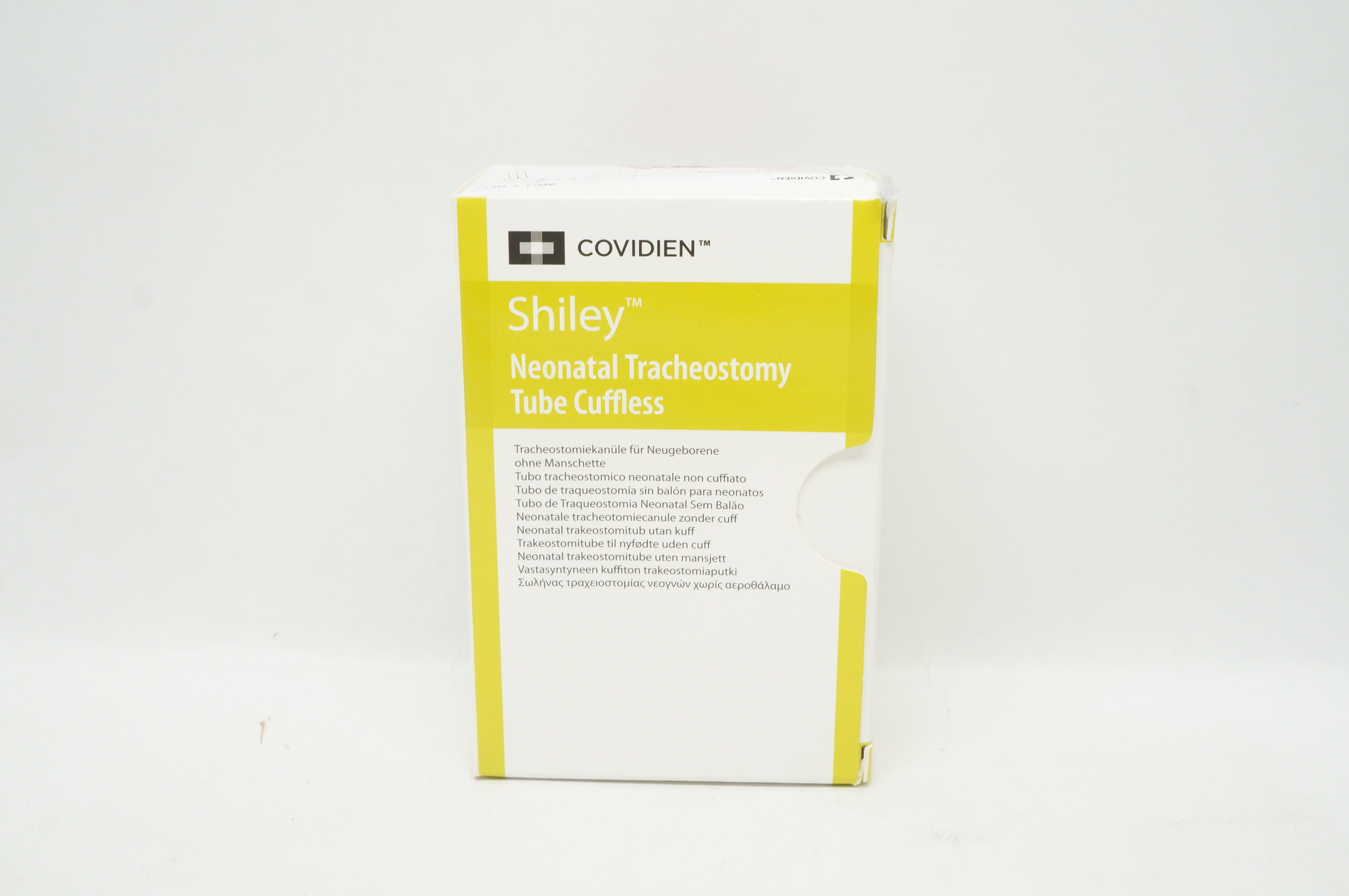 Covidien 3.5NEO Shiley Neonatal Tracheostomy Tube Cuffless 3.5 x 5.2mm